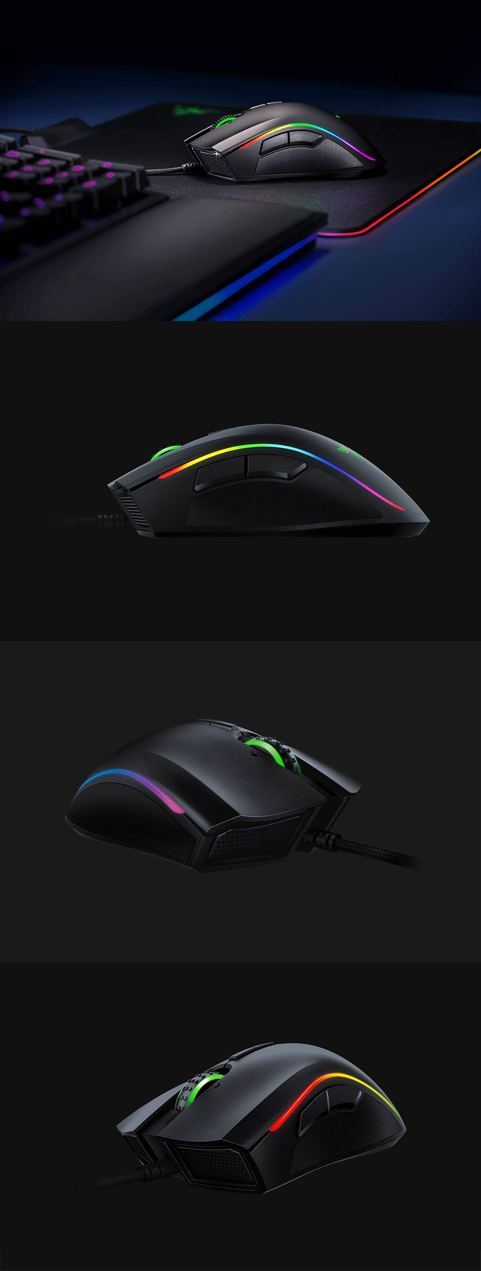 Buy Razer Mamba Elite Gaming Mouse [RZ01-02560100] | PC Case Gear Australia