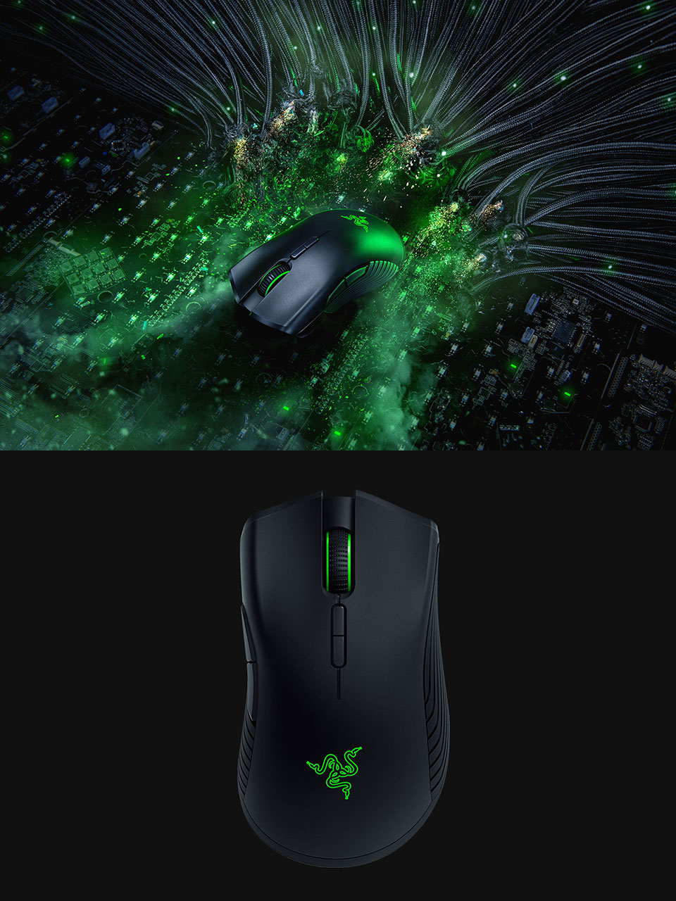 Buy Razer Mamba Wireless Optical Gaming Mouse [RZ01-02710100] | PC Case ...