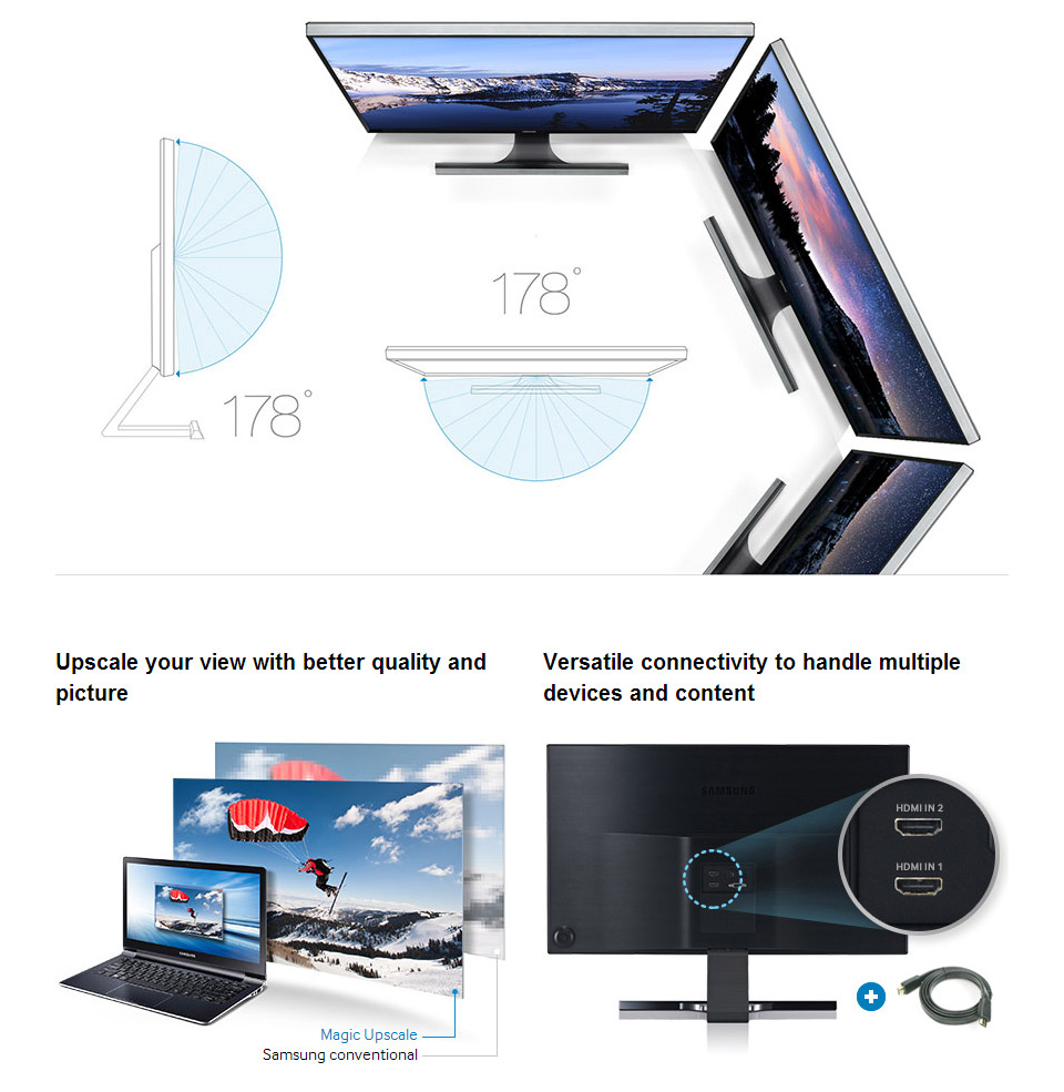 Buy Samsung S27D590P 27in Widescreen PLS Monitor [S27D590P] | PC Case ...