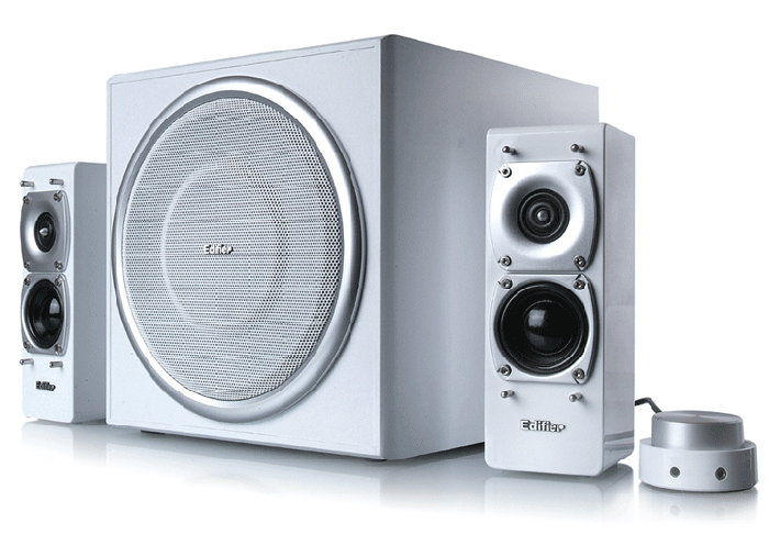 Buy Edifier S330 2.1 Speaker System (White) [S330W-S21M] | PC Case Gear ...