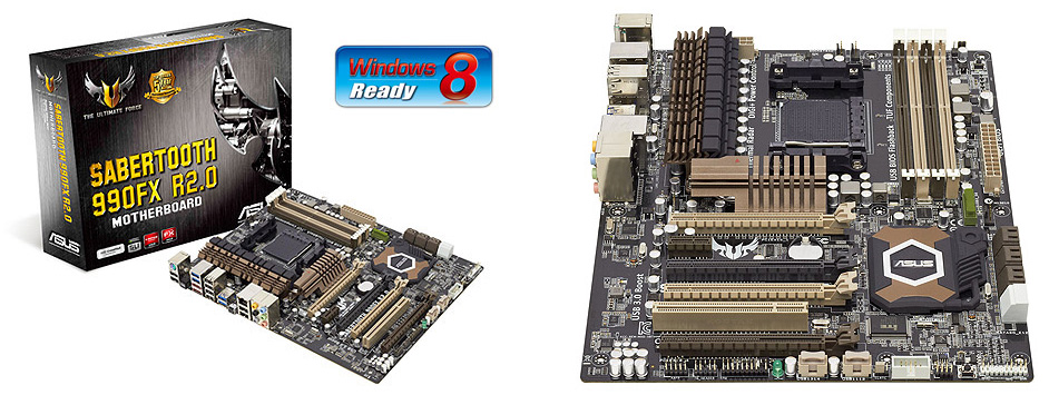 Buy ASUS Sabertooth 990FX Motherboard R2.0 [SABERTOOTH-990FX-R2] | PC ...