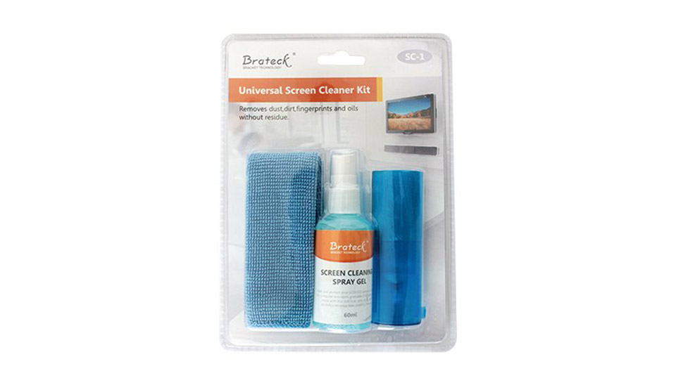 Buy Brateck 3-In-1 Screen Cleaner Kit [SC-1] | PC Case Gear Australia
