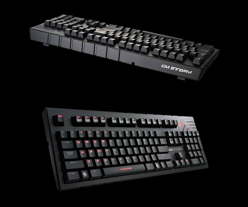 Buy CoolerMaster QuickFire Pro Cherry Black Mechanical Keyboard [SGK ...