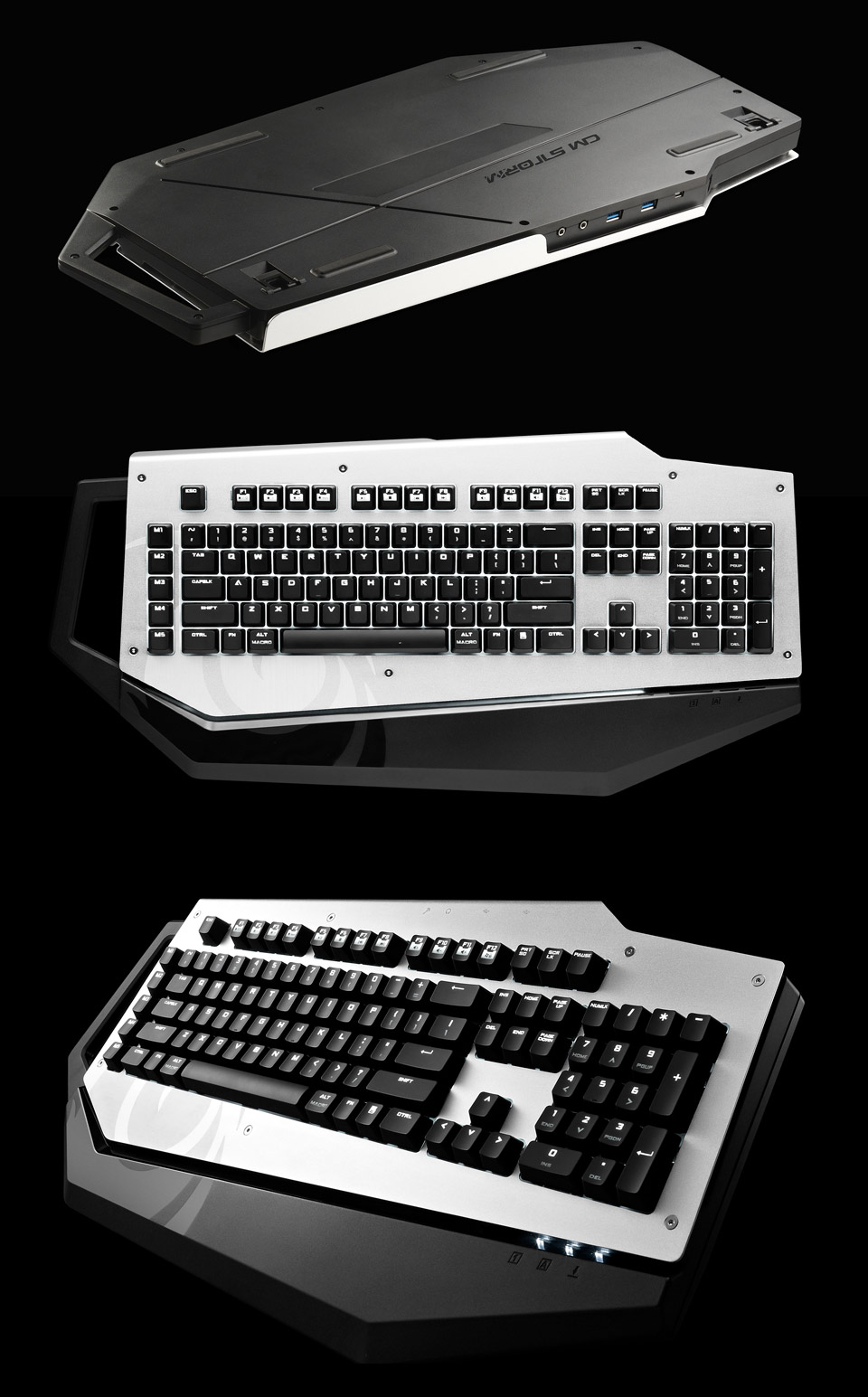 Buy CoolerMaster MECH Aluminium Gaming Keyboard Cherry Red [SGK-7000 ...