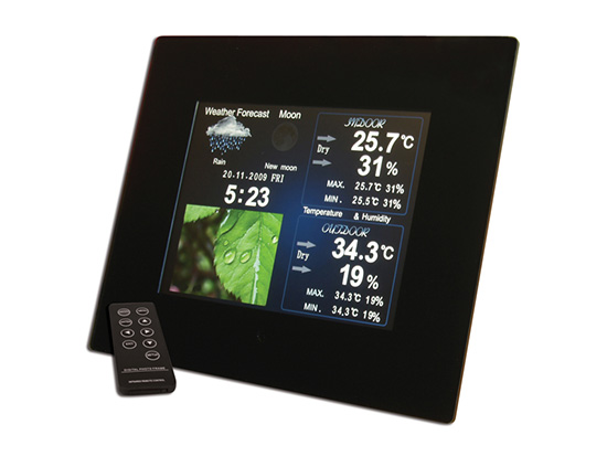 Buy Shintaro Weather Station Photo Frame [14SHDPF8W] | PC Case Gear ...