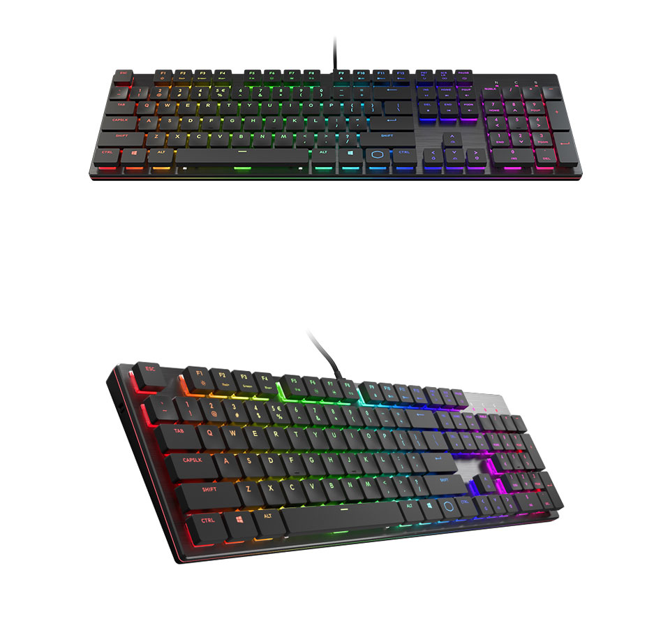 Buy Cooler Master MasterKeys SK650 RGB RED Low Profile MX Red [SK-650 ...