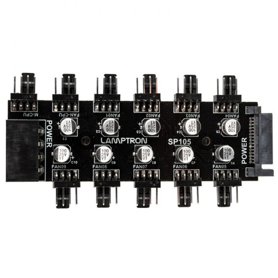 Buy Lamptron SP105 10X 4-Pin PWM Fan Controller [LAMP-SP105] | PC Case ...