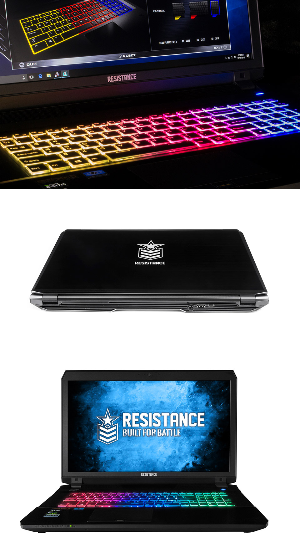 Buy Resistance VR Enforcer GTX 1070 15.6in IPS Gaming Notebook ...