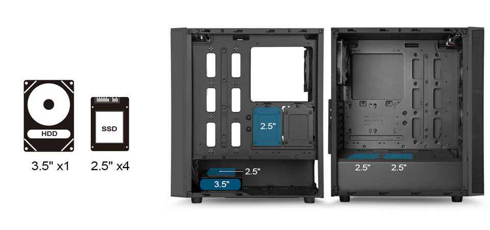 Buy SilverStone Fara R1 Pro ARGB Tempered Glass Case [SST-FAR1B-PRO ...