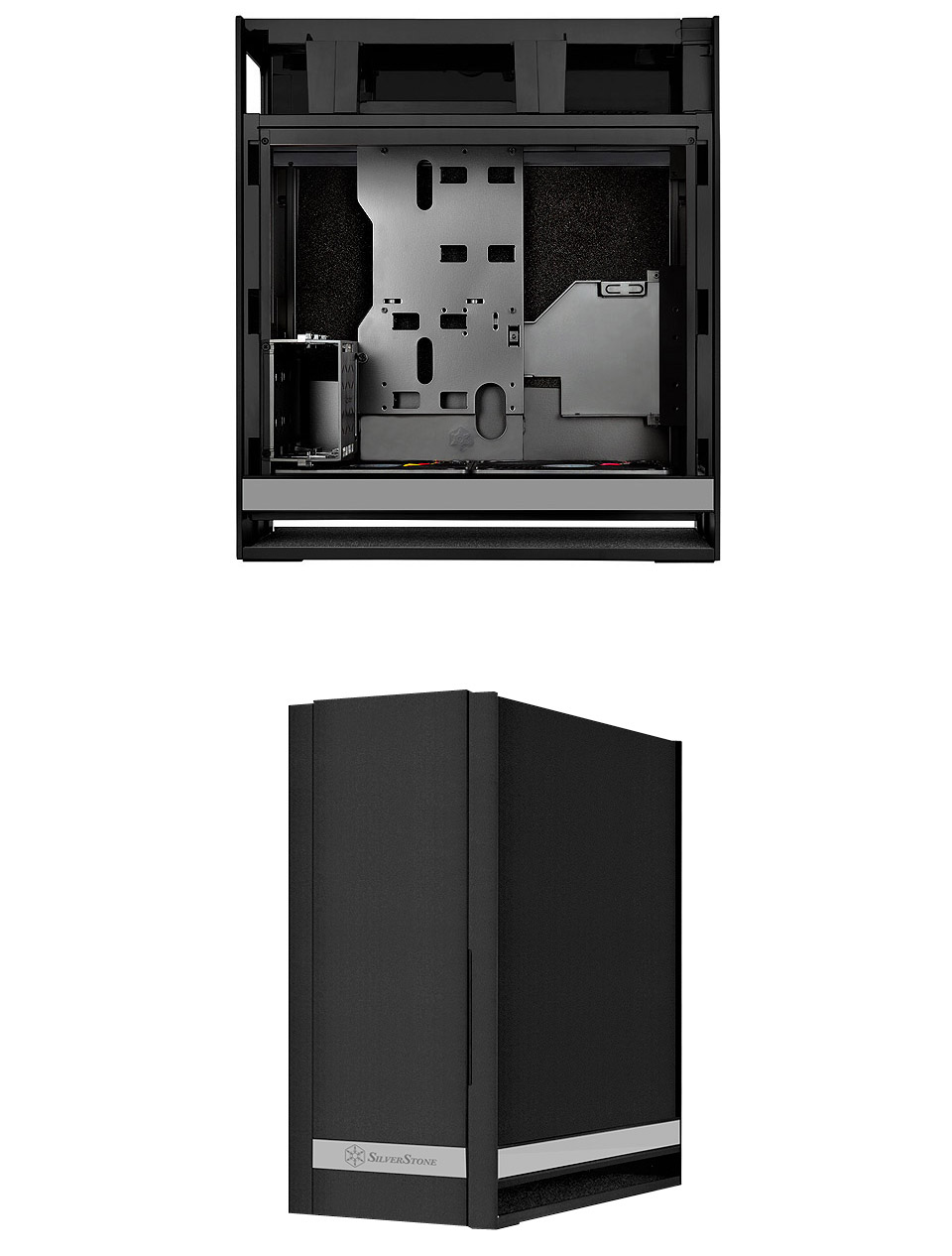 Buy SilverStone Fortress FT05 Mid Tower Case Black [SST-FT05B] | PC ...