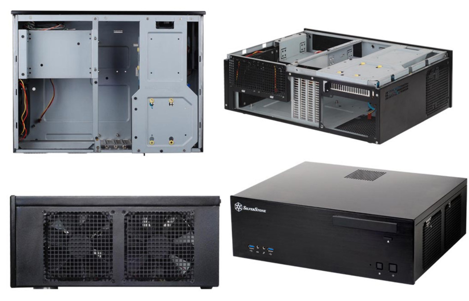 Buy Silverstone Grandia GD04 USB 3.0 HTPC Case Black [SST-GD04B-USB3 ...