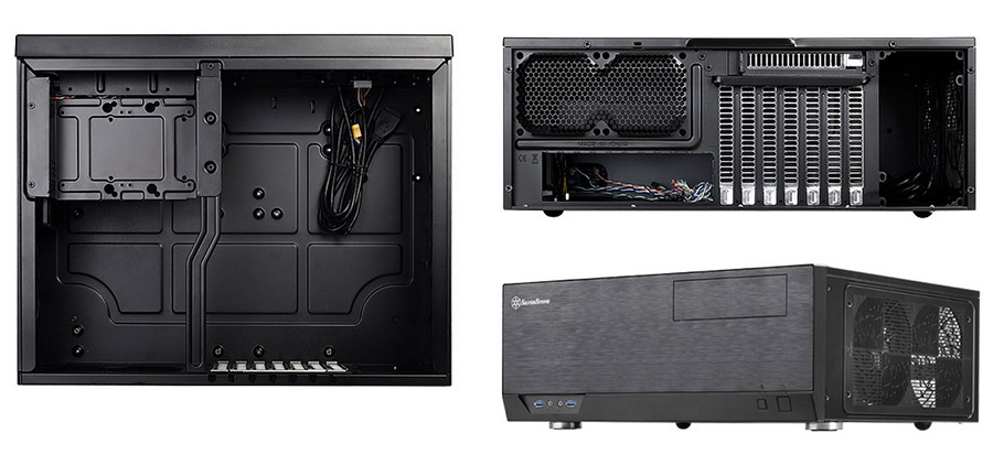 Buy SilverStone Grandia GD09 HTPC Case Black [SST-GD09B] | PC Case Gear ...