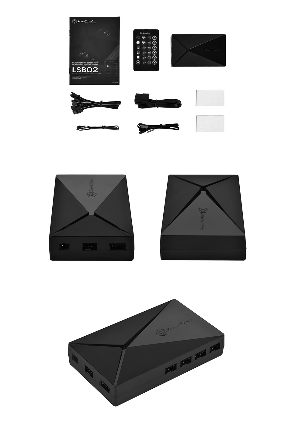 Buy SilverStone LSB02 Fan & RGB Control Unit [SST-LSB02] | PC Case Gear ...