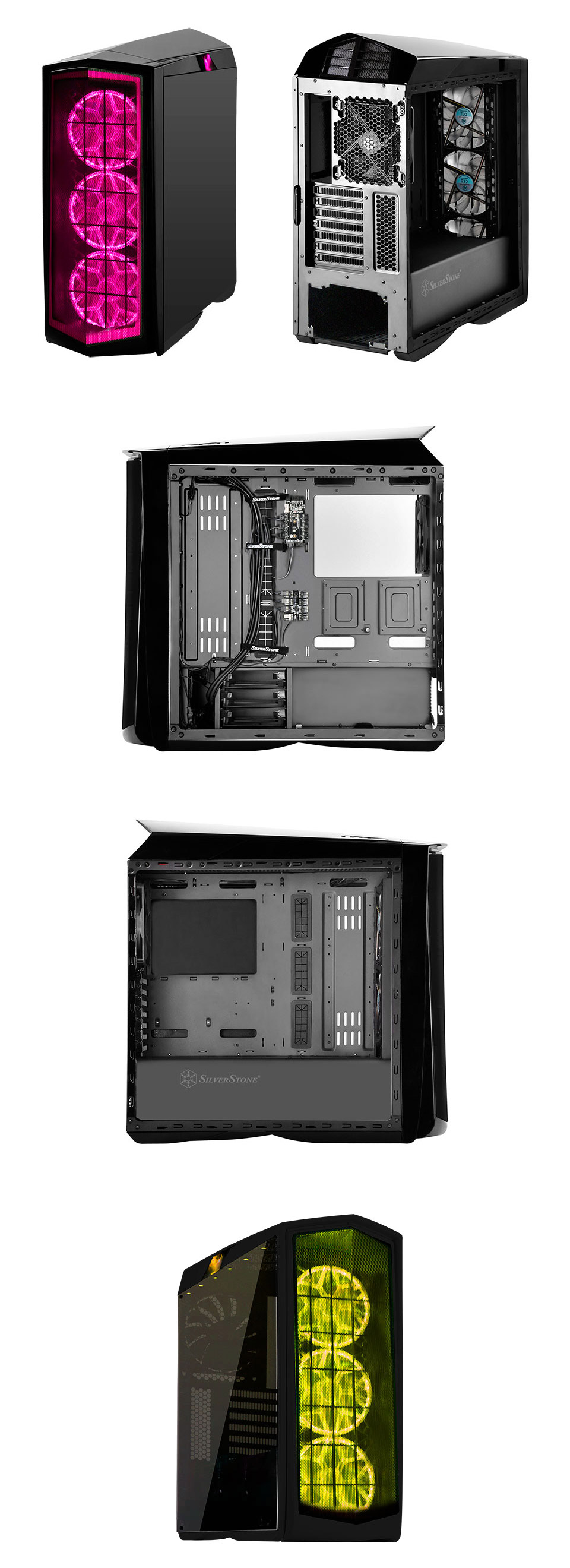 Buy SilverStone Primera PM01 RGB Edition Gloss Black [SST-PM01B-RGB ...