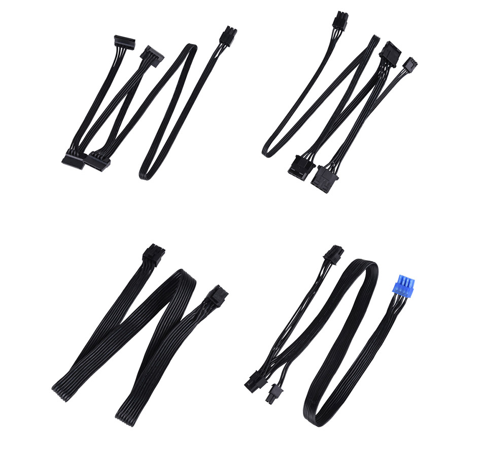 Buy SilverStone PP05-L Modular Cable Set [SST-PP05-L] | PC Case Gear ...