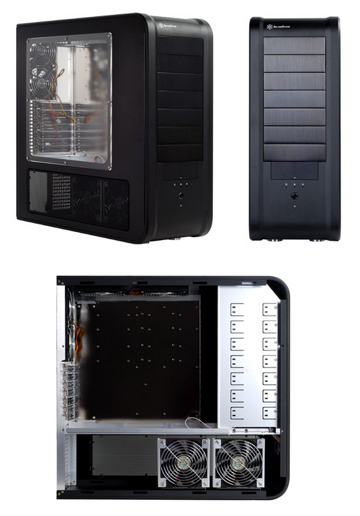 Buy Silverstone TJ07 Black USB 3.0 Case with Window [SST-TJ07B-W-USB3.0 ...