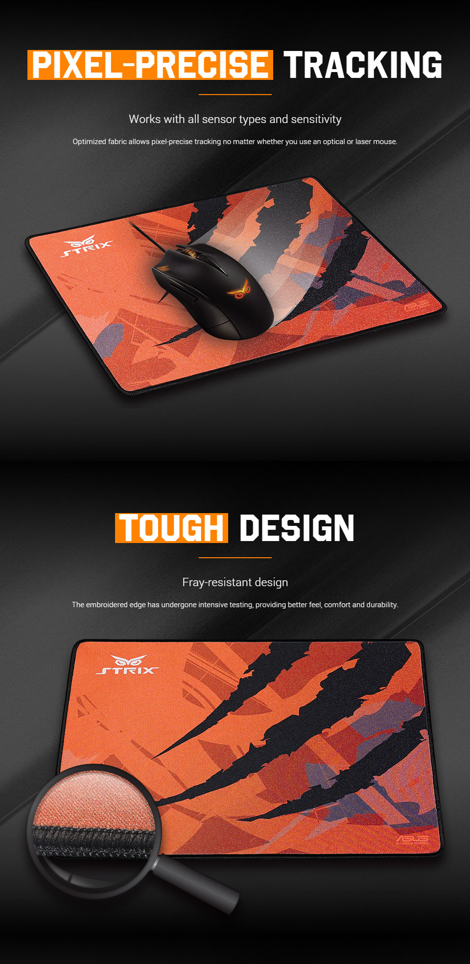 Buy ASUS Strix Glide Speed Mouse Pad [STRIX-GLIDE-SP] | PC Case Gear ...