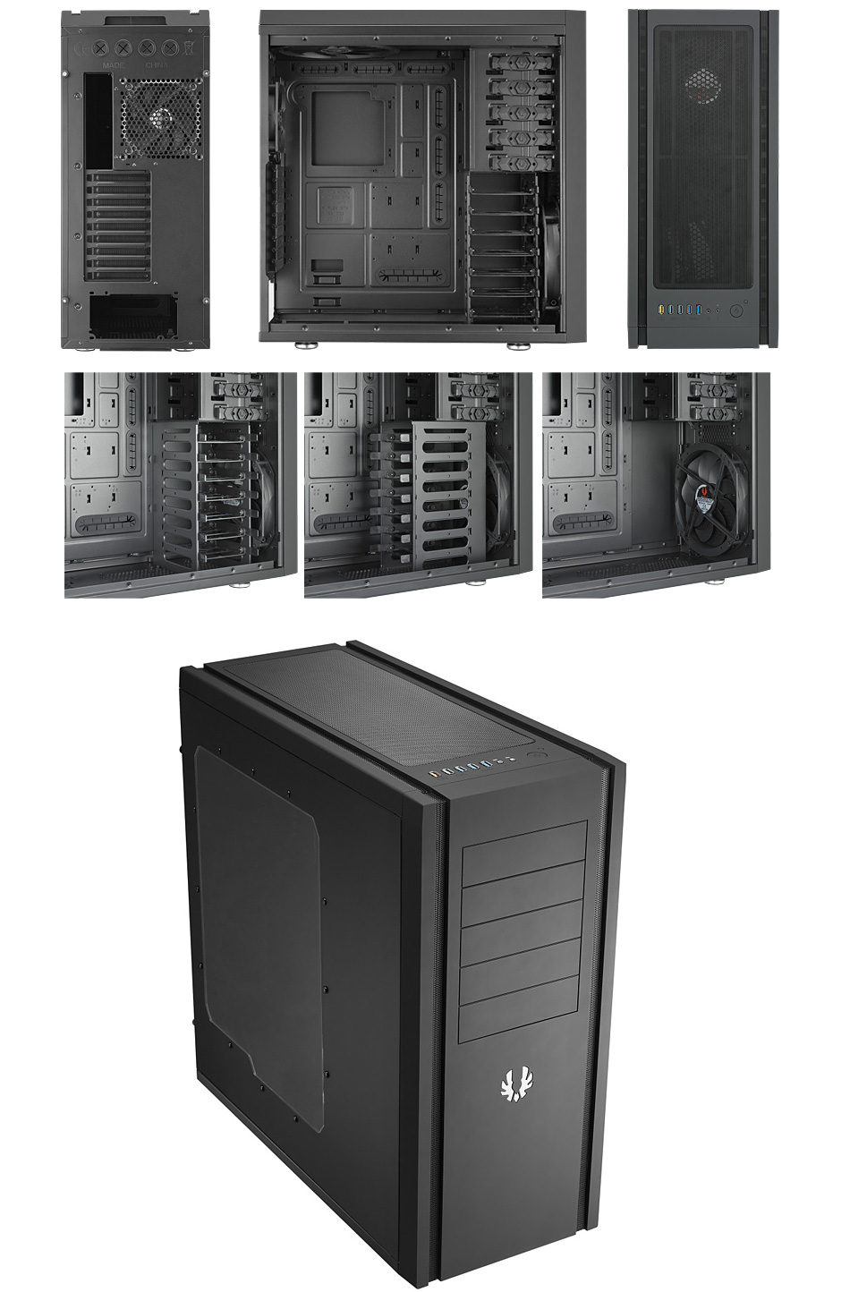 Buy BitFenix Shinobi XL Window Case [BFC-SNX-500-KKW1-RP] | PC Case ...