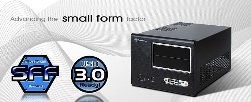 Buy Silverstone SG01S-F Silver Micro ATX USB 3.0 Case [SST-SG01S-F-USB3 ...