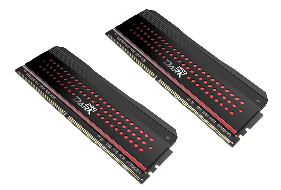 Buy Team T-Force Dark Pro 3200MHz 16GB (2x8GB) DDR4 Black Red ...