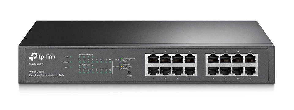 Buy TP-Link 16-Port Gigabit Switch with 8-Port PoE [TL-SG1016PE] | PC ...