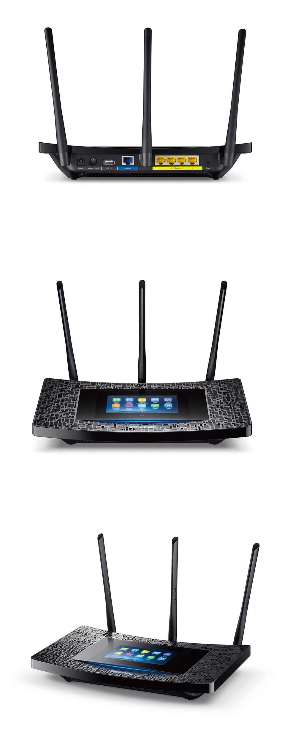 Buy TP-Link Touch-P5 AC1900 Touch Screen Dual Band Wireless Router [TL ...