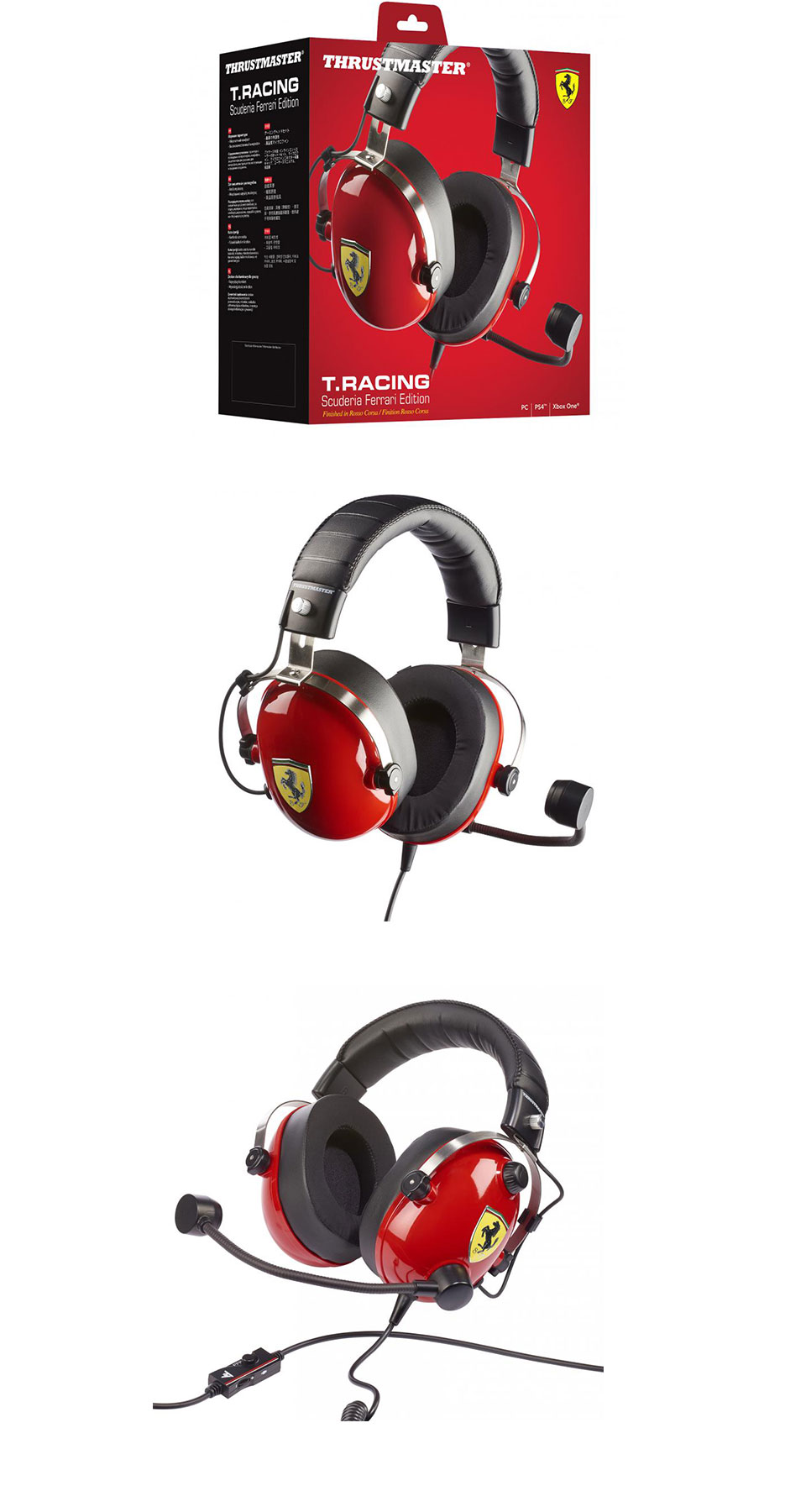 Buy Thrustmaster T-Racing Scuderia Ferrari Gaming Headset [TM-4060105 ...
