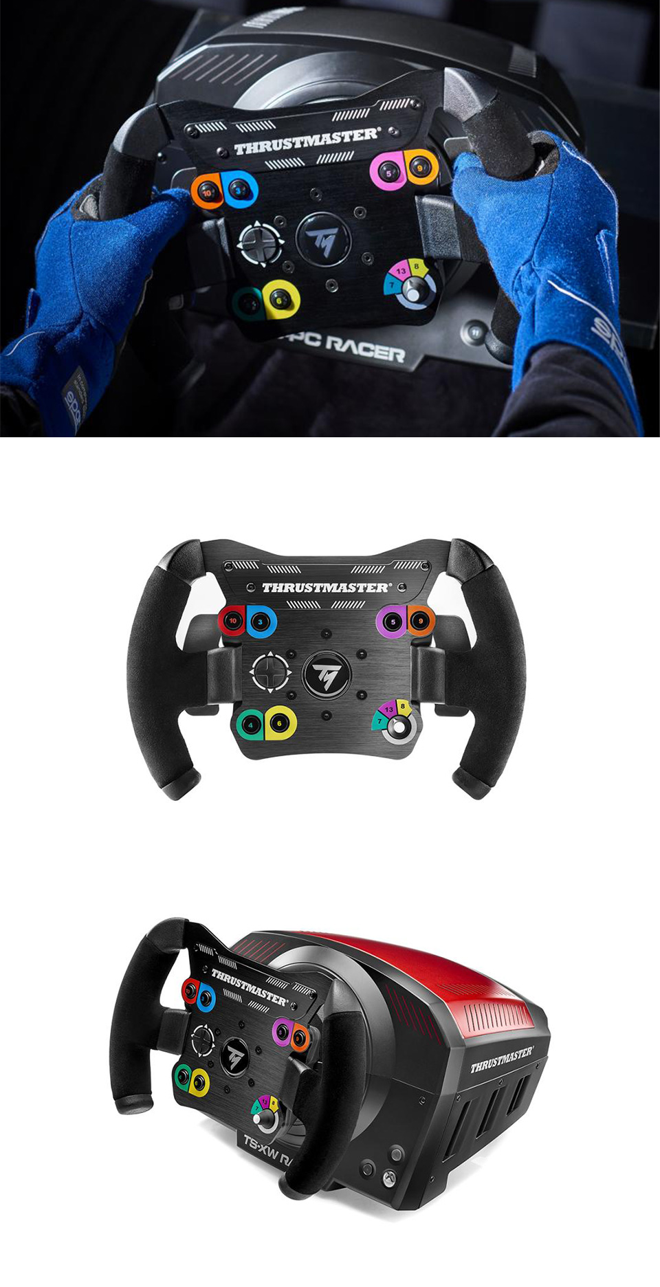 Buy Thrustmaster Open Wheel Add-on [TM-4060114] | PC Case Gear Australia