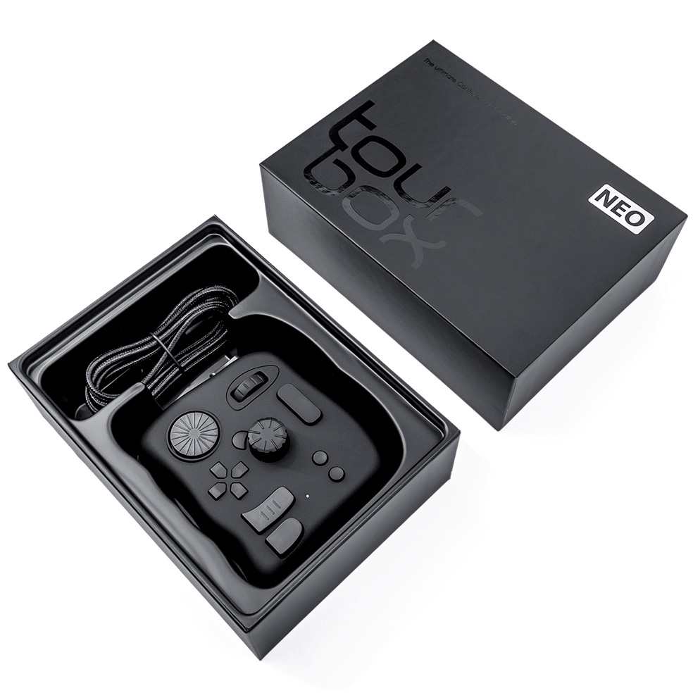 Buy TourBox Neo Wired Creative Controller Black [TOURBOX-NEO] | PC Case Gear Australia