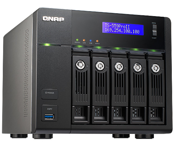 Buy QNAP TS-559 Pro II NAS Enclosure [TS-559-PRO-II] | PC Case Gear ...