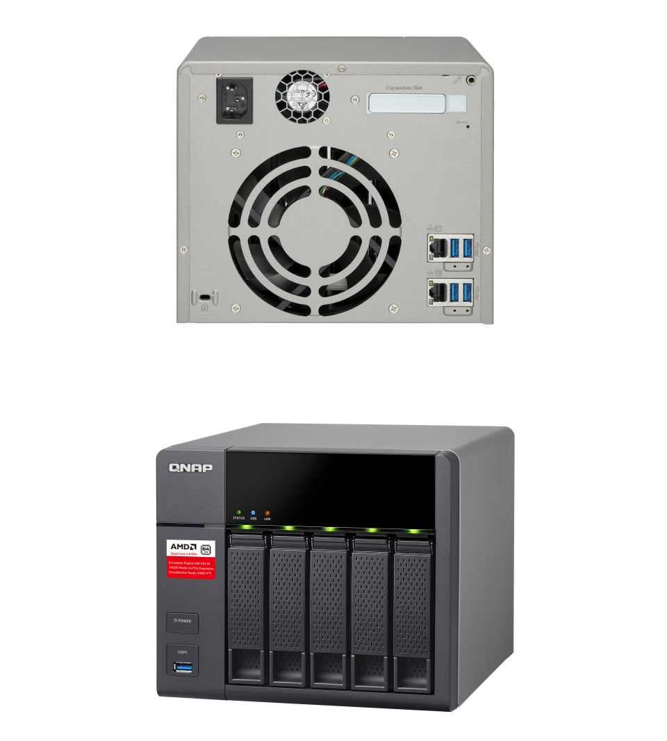 Buy QNAP TS-563-2G 5 Bay NAS with 2GB RAM [TS-563-2G] | PC Case Gear ...