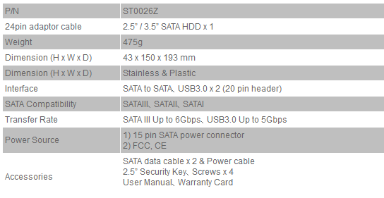 Buy Thermaltake Max 5 Duo SATA HDD Rack [TT-ST0026Z] | PC Case Gear ...
