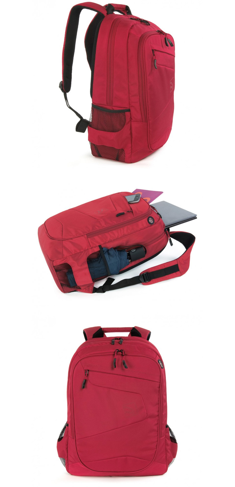 Buy Tucano Lato Backpack for 17in Notebooks Red [TUC-BLABK-R] | PC Case ...