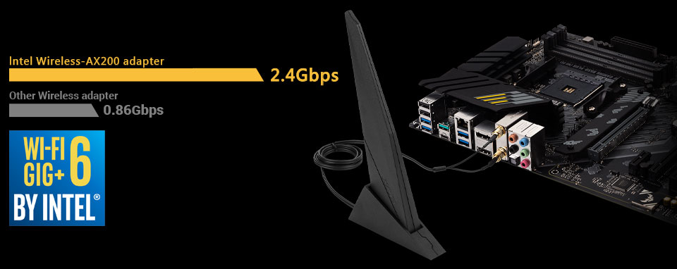 Buy ASUS TUF Gaming B550 Plus Wi-Fi Motherboard [TUF-GAMING-B550-PLUS ...