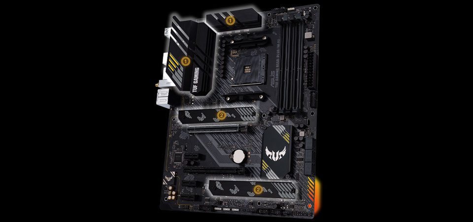 Buy ASUS TUF Gaming B550 Plus Wi-Fi Motherboard [TUF-GAMING-B550-PLUS ...