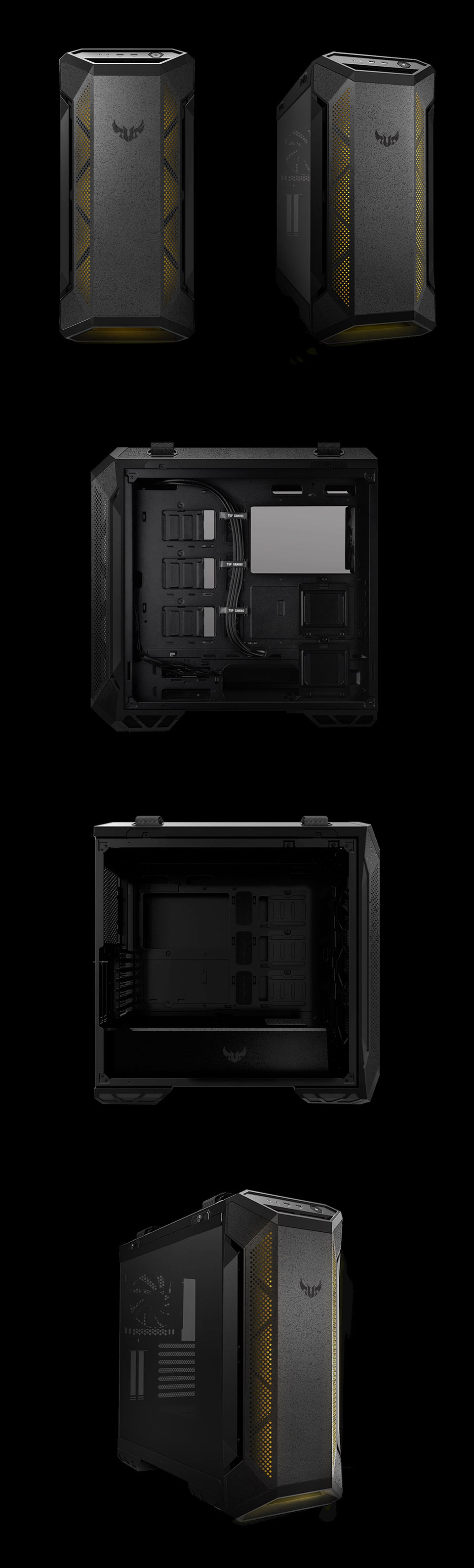 Buy ASUS TUF Gaming GT501 Case [TUF-GAMING-GT501] | PC Case Gear Australia