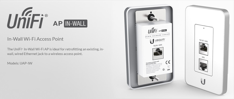 Buy Ubiquiti UniFi AP In Wall Access Point [UAP-IW] | PC Case Gear ...