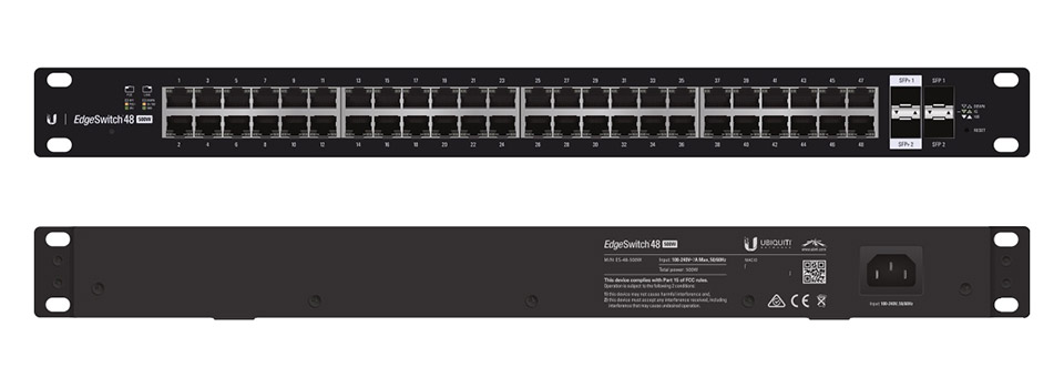 Buy Ubiquiti EdgeSwitch 48 Port Managed PoE+ Switch with SFP [500W] [ES-48-500W] | PC Case Gear ...