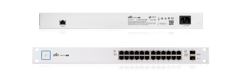 Buy Ubiquiti UniFi 24 Port Managed PoE+ Switch with SFP [250W] [US-24 ...