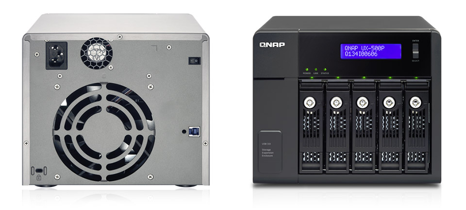 Buy QNAP UX-500P RAID Expansion Enclosure for Turbo NAS [UX-500P] | PC ...