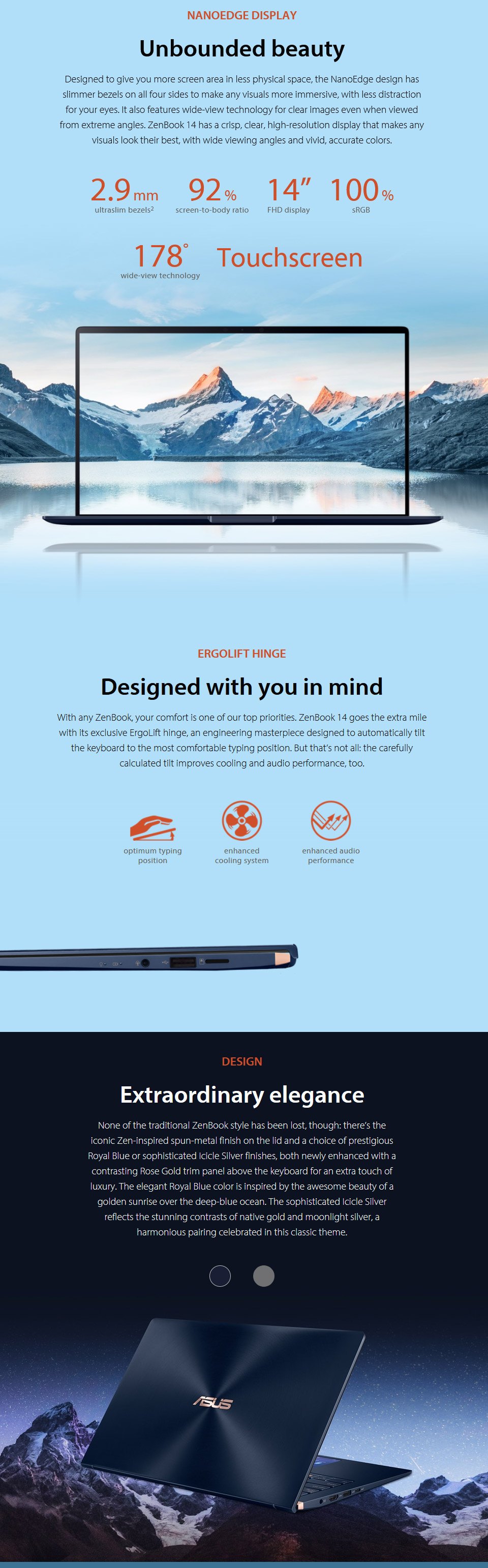 Buy ASUS ZenBook Core i7 14in FHD Touch Ultrabook with ScreenPad ...