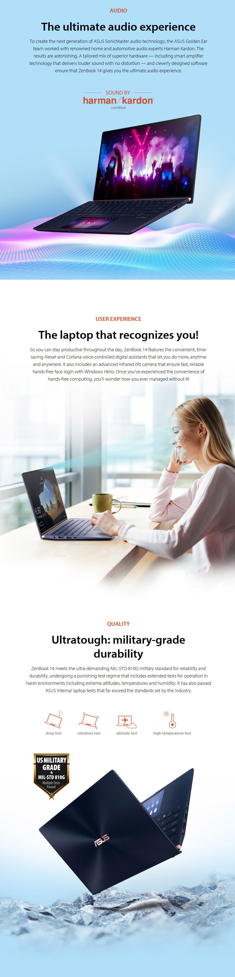 Buy ASUS ZenBook Core i7 14in FHD Touch Ultrabook with ScreenPad ...