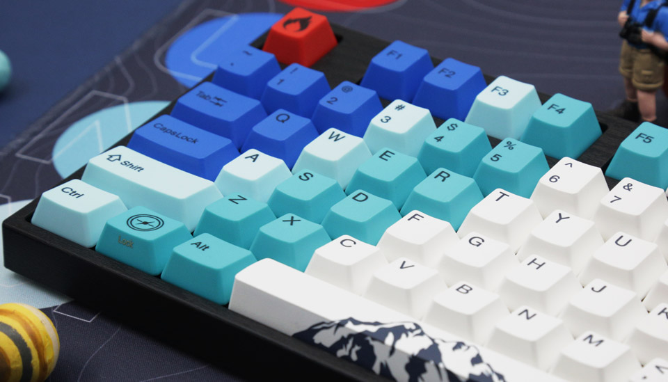 Buy Varmilo Summit White LED Mechanical Keyboard MX Blue [VA108MC2W ...