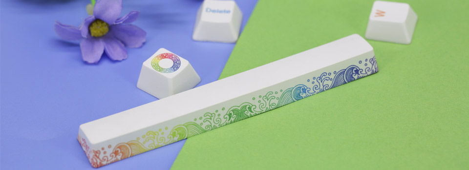 Buy Varmilo Double Rainbow RGB Mechanical Keyboard MX Blue [VA108MQ1T ...