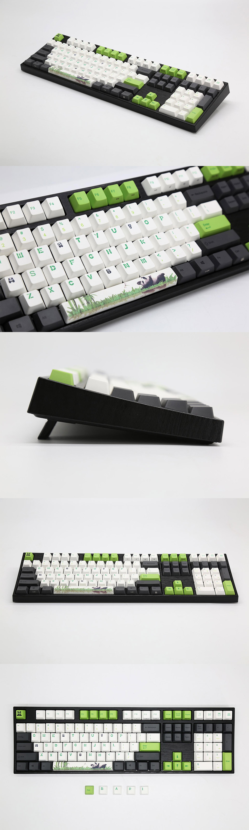 Buy Varmilo VA108M Panda Keyboard MX Red [zzVA108MR2W/LLPaNDv] | PC ...
