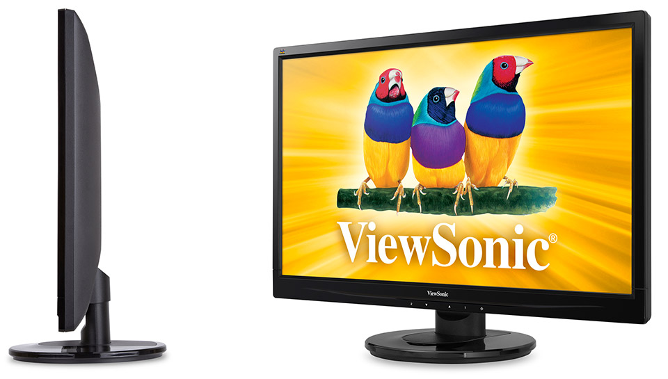 Buy Viewsonic VA2446m 24in Widescreen LED Monitor [VA2446M-LED] | PC ...