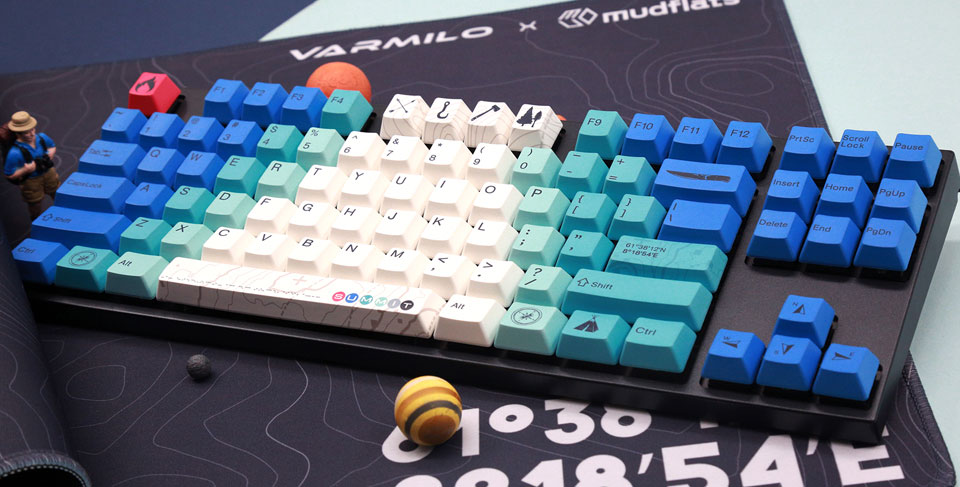 Buy Varmilo Summit R2 TKL White LED Mechanical Keyboard Cherry Brown ...