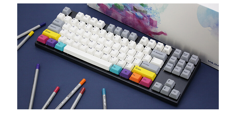Buy Varmilo Vintage Days White LED TKL Mechanical Keyboard MX Brown ...