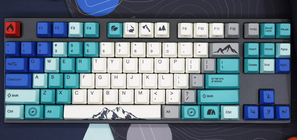 Buy Varmilo Summit TKL White LED Mechanical Keyboard MX Red [VA87MR2W ...