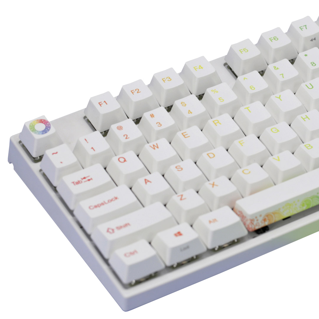 Buy Varmilo Double Rainbow TKL RGB Mechanical Keyboard MX Silver ...